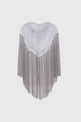 Shop 1920s Shawls - Long Fringed Beaded Shawl | BABEYOND
