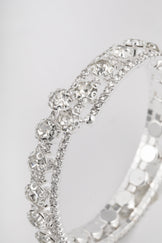 Shop 1920s Jewelry - Crystal Wrap Open Bracelet | BABEYOND